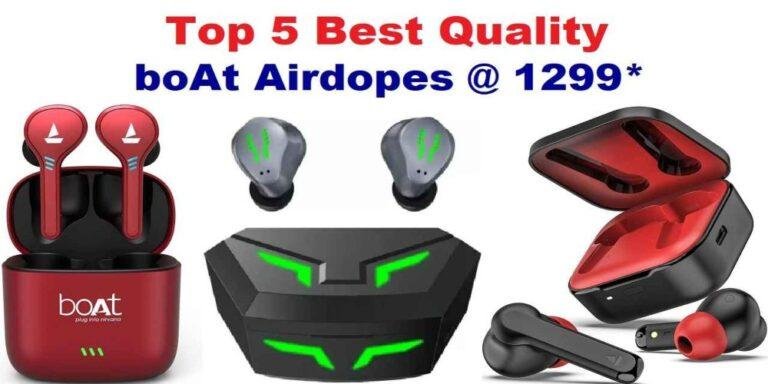 Top BoAt Airdopes Under 2000 That One Must Buy In 2023